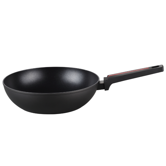 Flame Range Non-stick Cookware Aluminum Forged Wok With/Without Lid ...